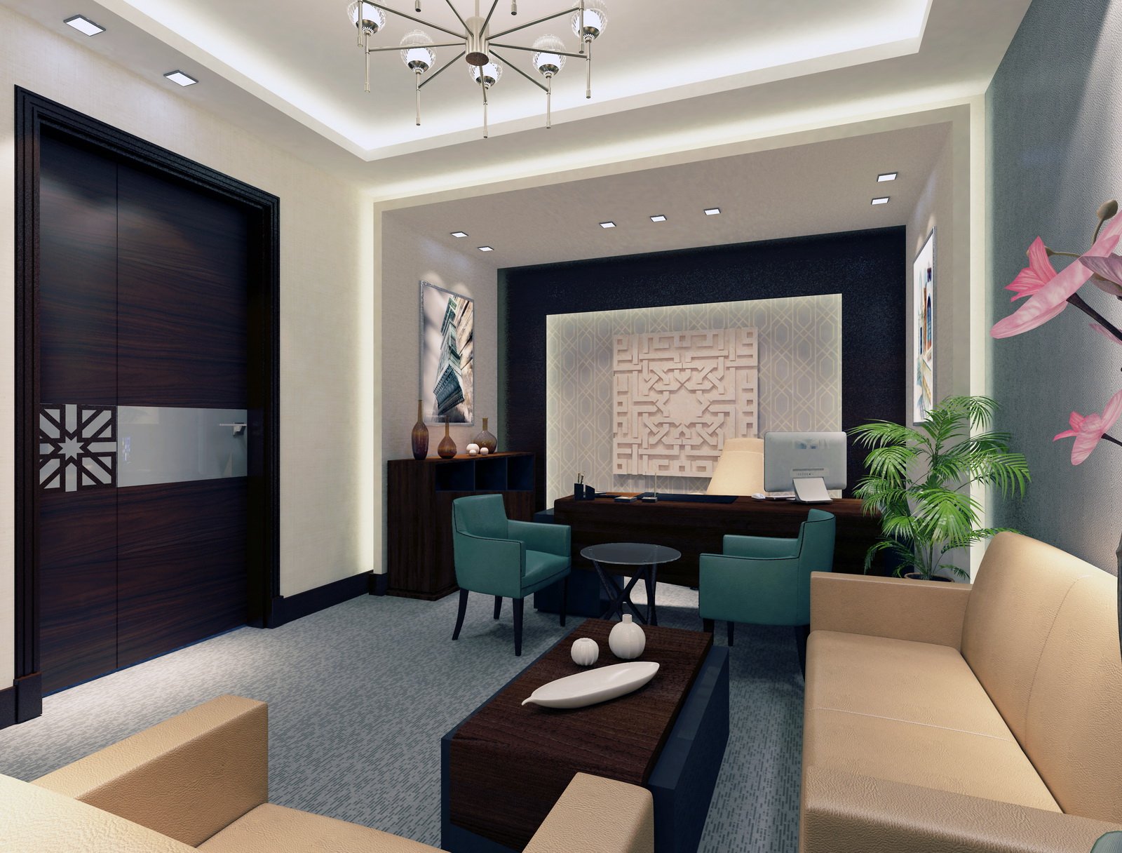 Baghlaf HQ Hijazi Office Building & Interior Design by REC