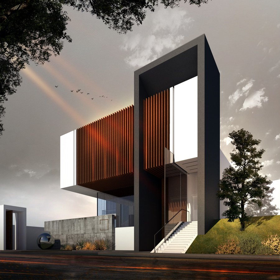 Creek View House by REC | Modern Design & Privacy Design